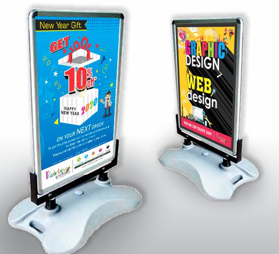 Snap Frame Pavement Signs Mississauga